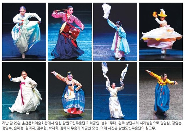 [리뷰] 꽃씨처럼 날아간 강원무용, 한국 춤 줄기로 모이다