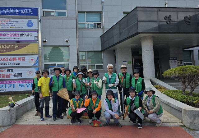 영월의료원·꿈의정원협동조합 봉사활동