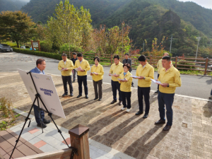 평창군의회 군정 주요 사업장 현지확인활동 가져